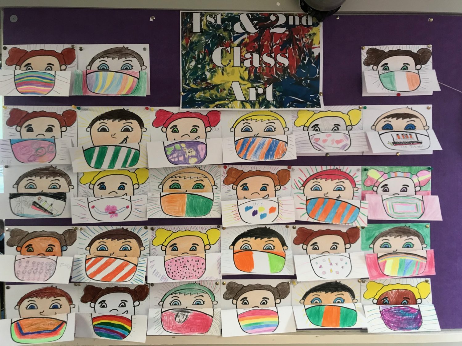 1st/2nd Class Art – Herbertstown National School
