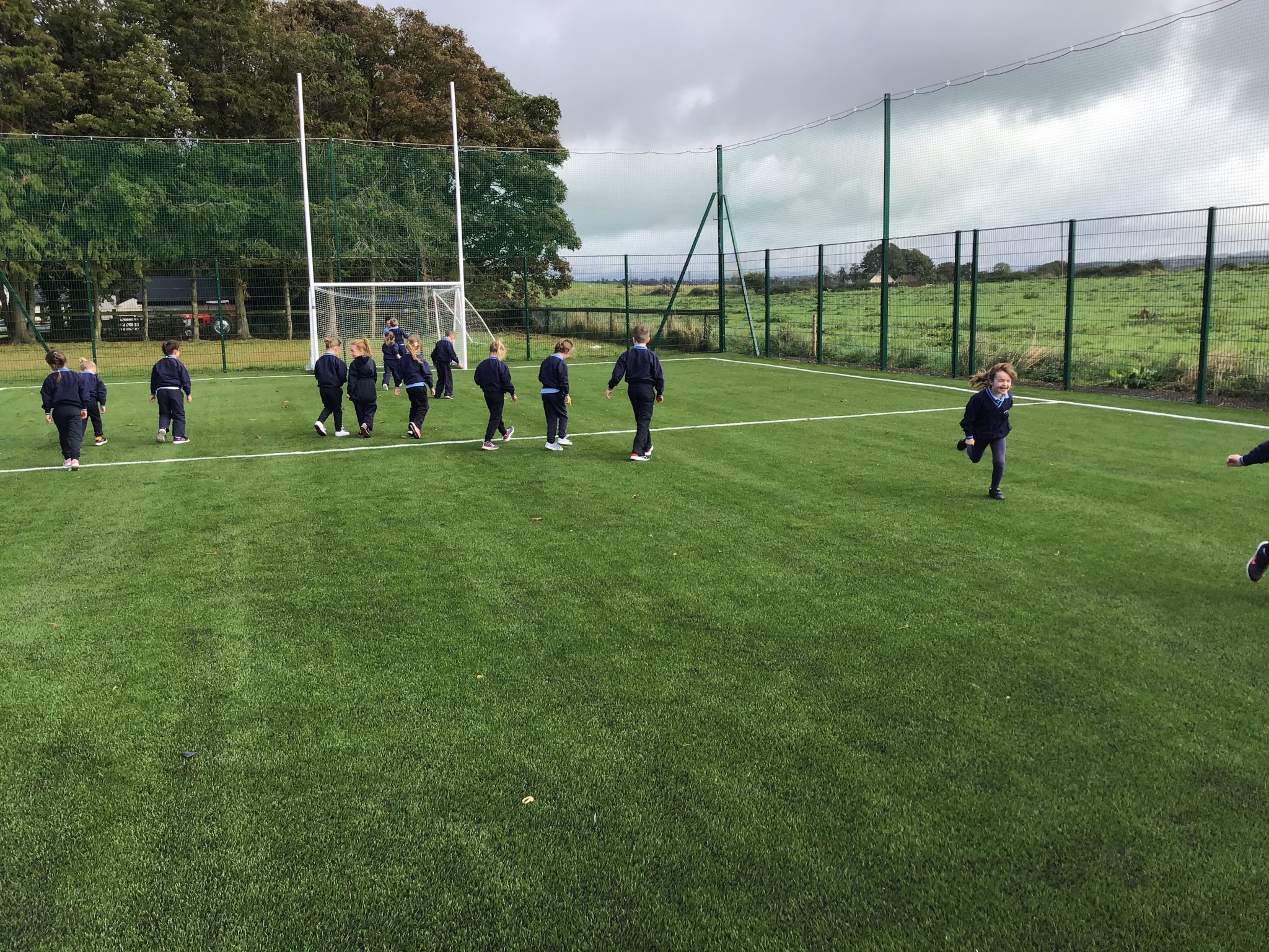 Astroturf Pitch Now in Use – Herbertstown National School