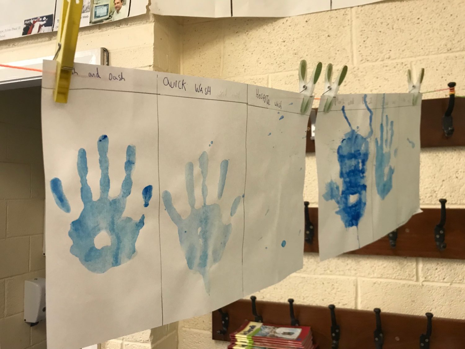 Hand Washing Experiment in Ms Mann’s Room – Herbertstown National School